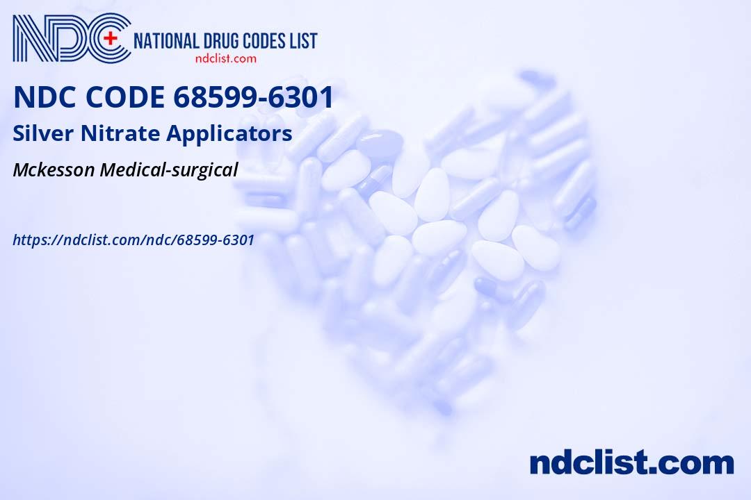 Silver Nitrate Applicators- NDC68599-6301