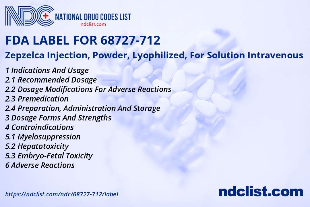 Zepzelca- FDA Label NDC68727-712