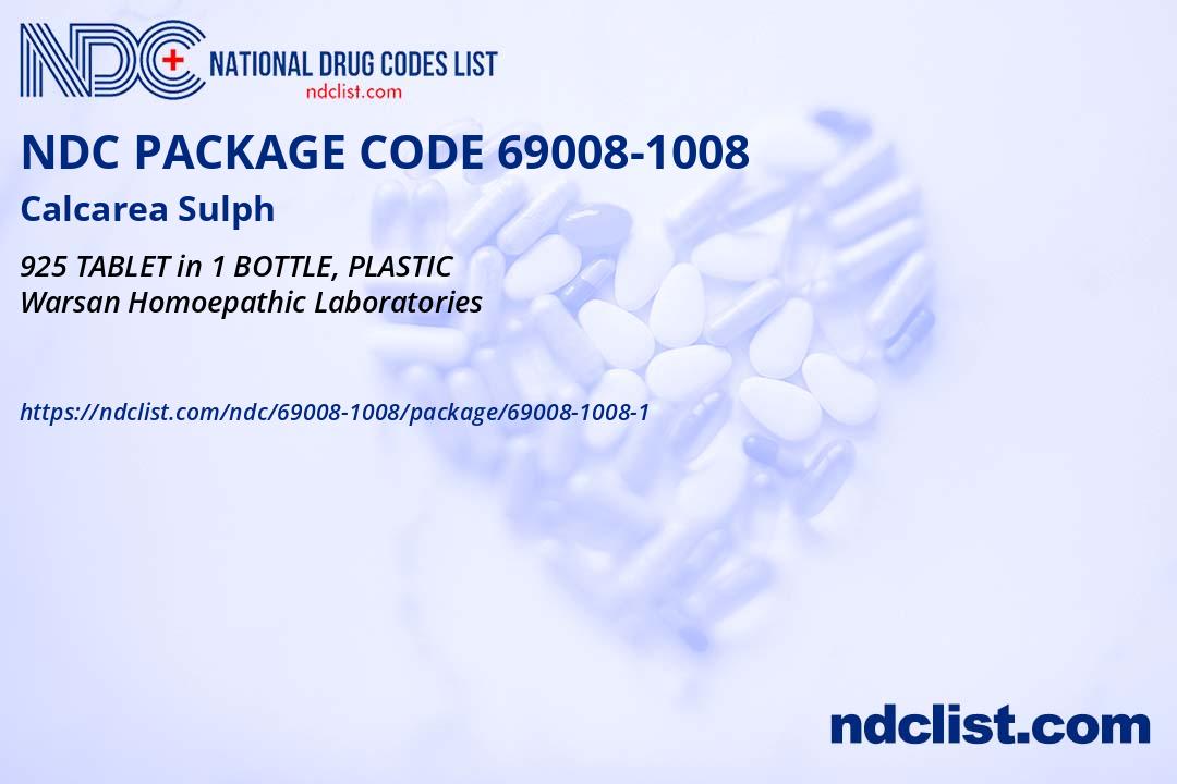 Calcarea Sulph- NDC69008-1008-1