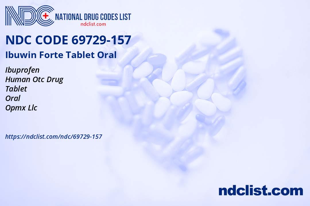 NDC 69729-157 Ibuwin Forte Tablet Oral