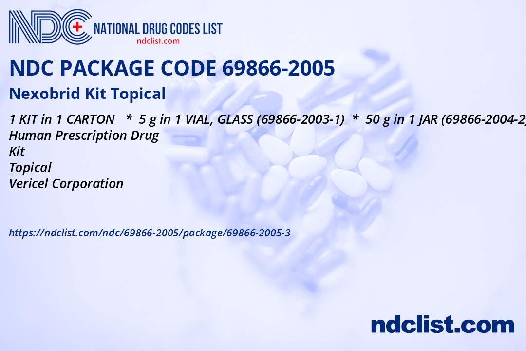 Nexobrid Kit NDC Package 69866-2005-3