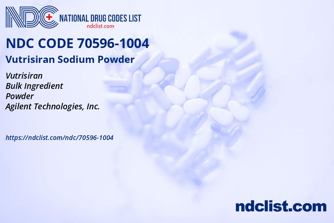Vutrisiran Sodium Powder NDC 70596-1004