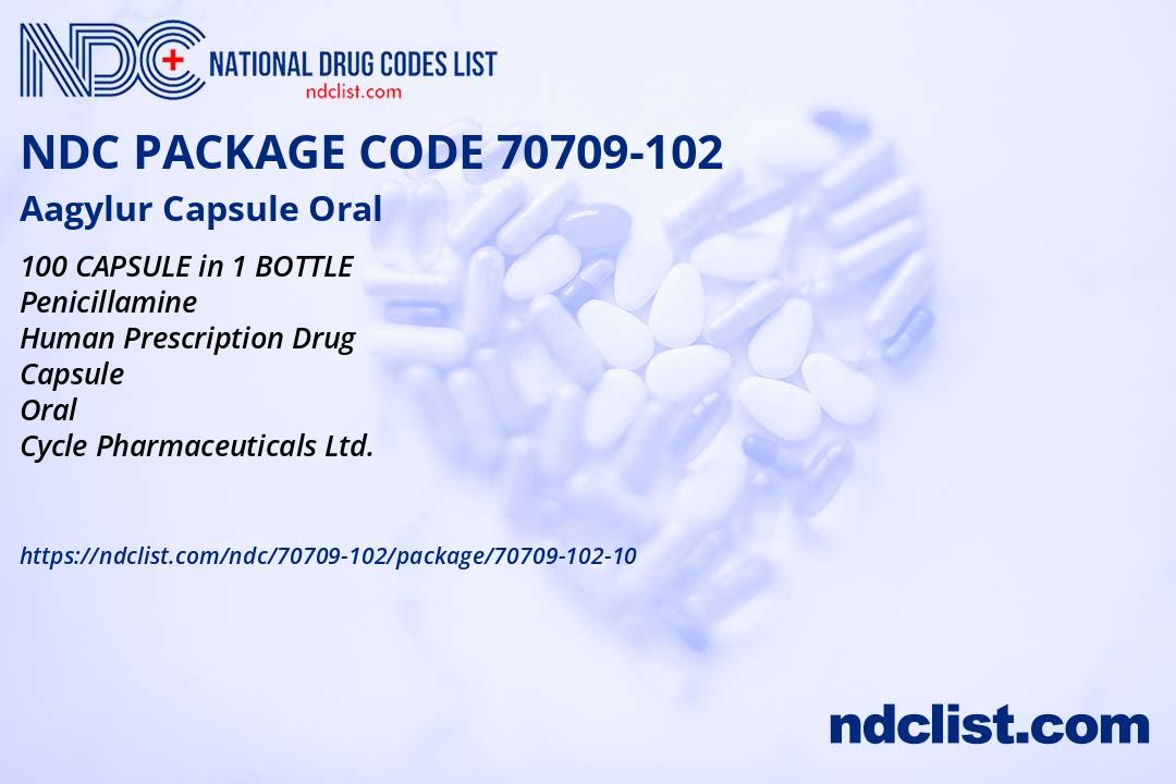 Aagylur Capsule- NDC70709-102-10