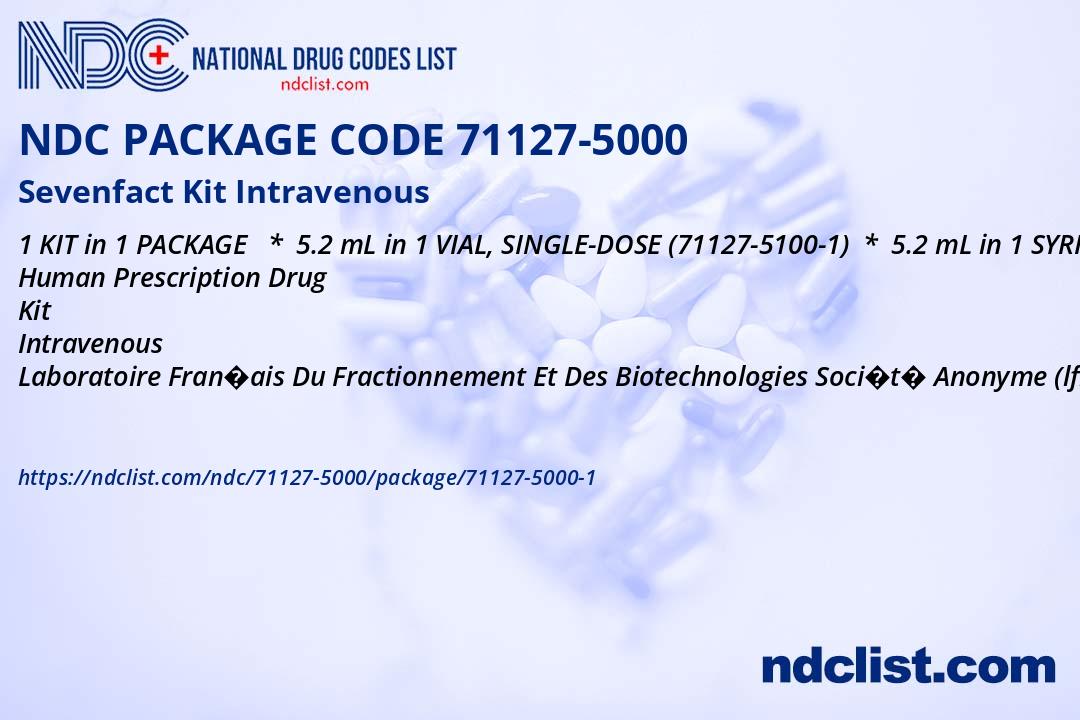 Sevenfact Kit- NDC71127-5000-1