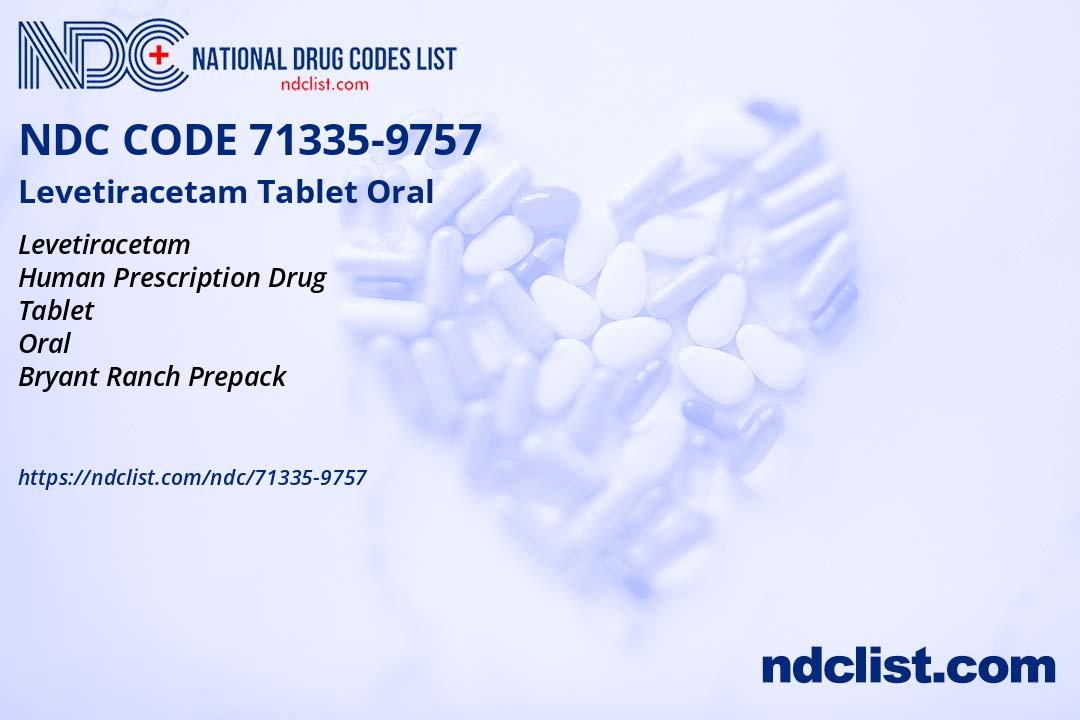 Levetiracetam Tablet NDC 71335-9757