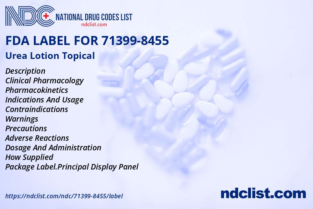FDA Label for Urea Lotion Topical - Indications, Usage & Precautions