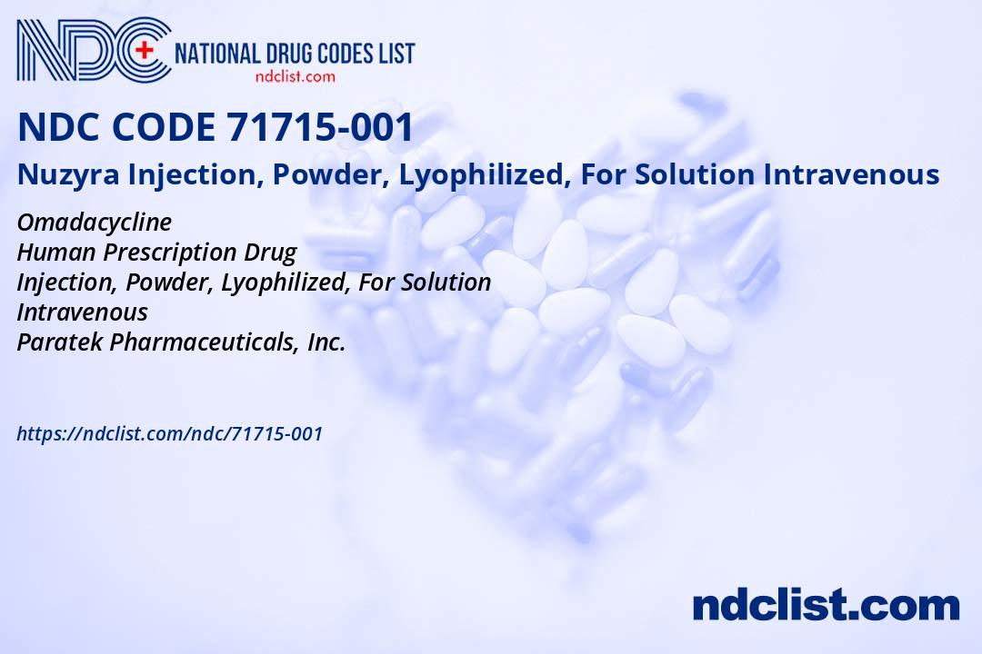 Nuzyra- NDC71715-001