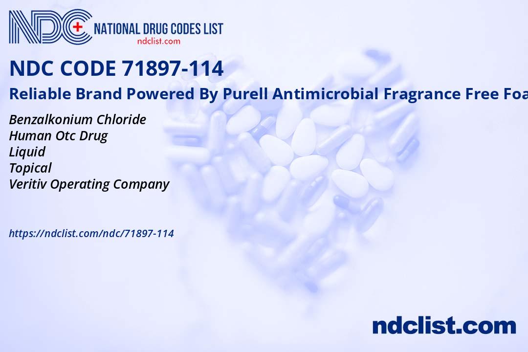 Reliable Brand Powered By Purell Antimicro NDC 71897-114