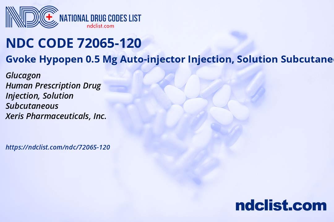 Gvoke Hypopen Injection, Solution- NDC72065-120
