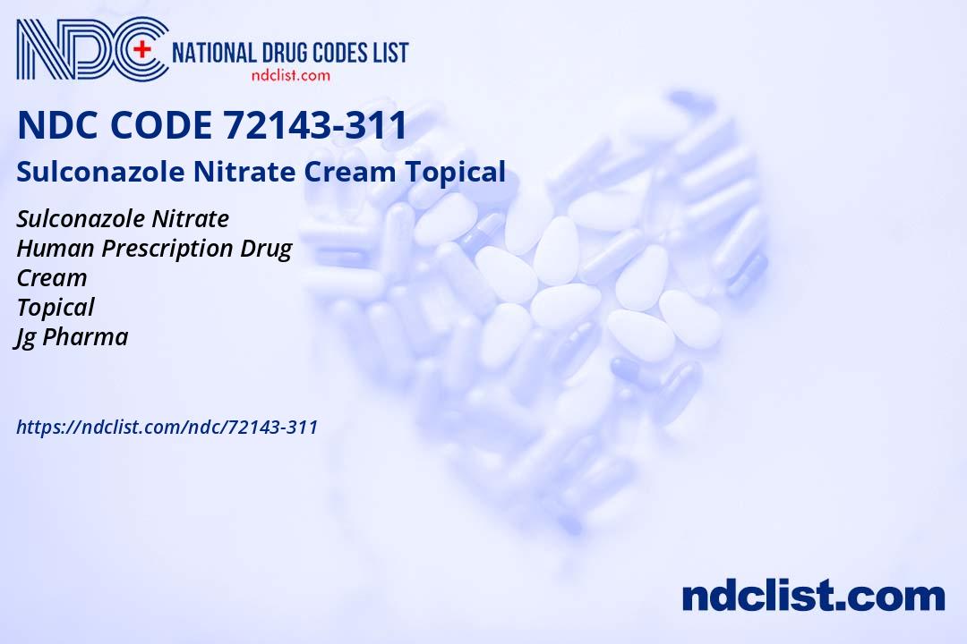 Sulconazole Nitrate Cream NDC 72143-311