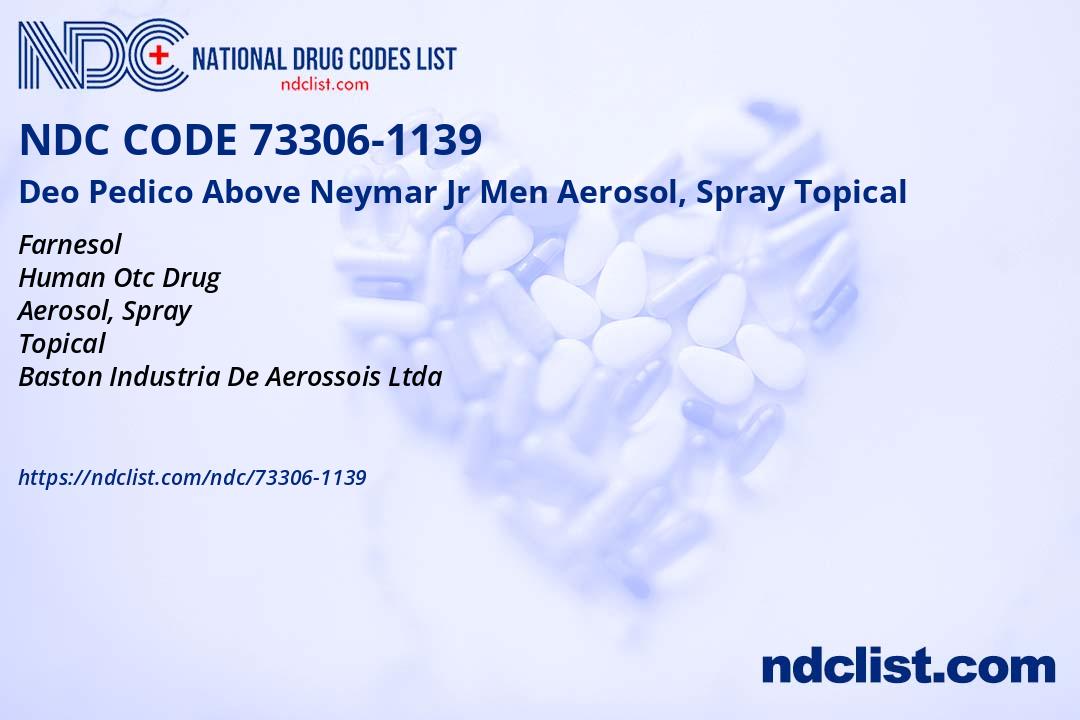 Deo Pedico Above Neymar Jr Men Aerosol, Spray- NDC73306-1139