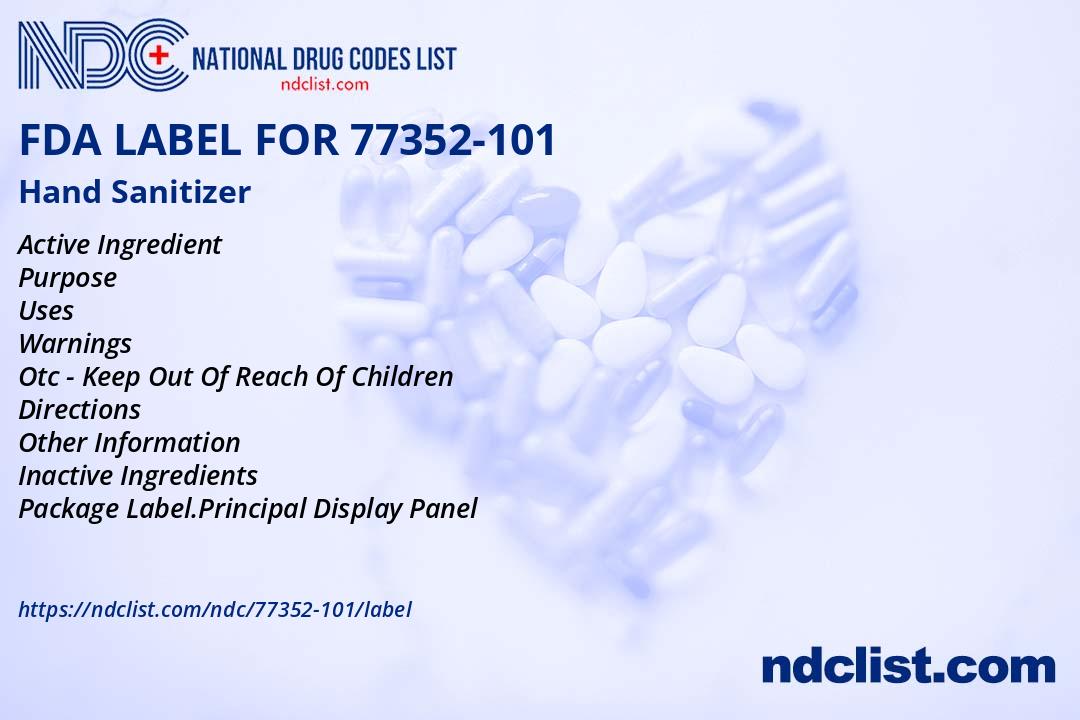 FDA Label for Hand Sanitizer - Indications, Usage & Precautions