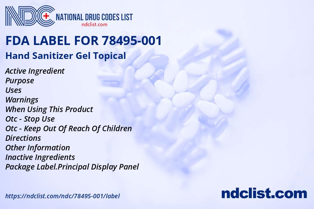 FDA Label for Hand Sanitizer - Indications, Usage & Precautions