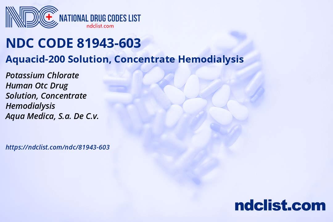 Aquacid-200 Solution, Concentrate NDC 81943-603