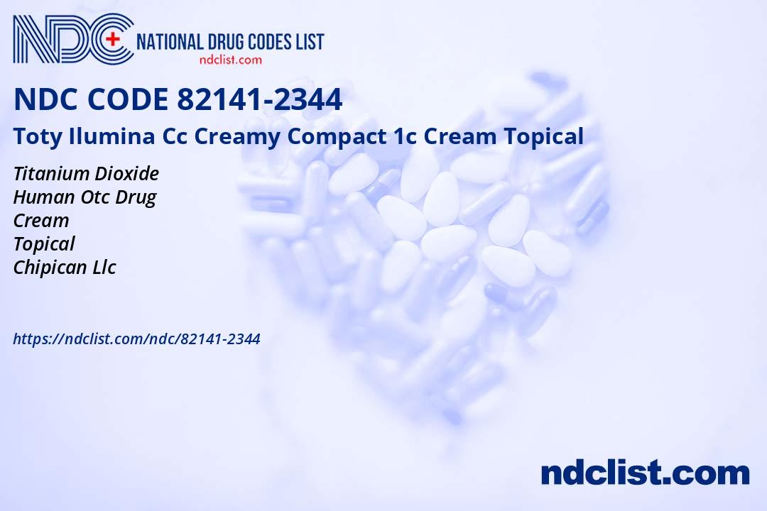 NDC 82141-2344 Toty Ilumina Cc Creamy Compact 1c Cream Topical