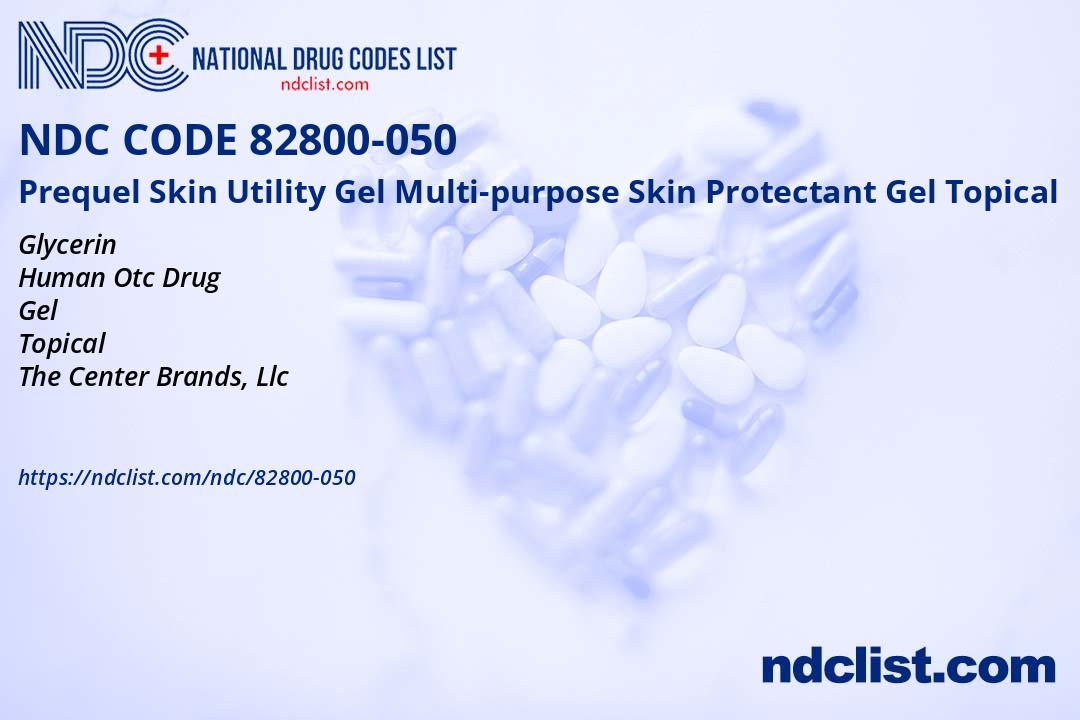 Prequel Skin Utility Gel Multi-purpose Skin- NDC82800-050