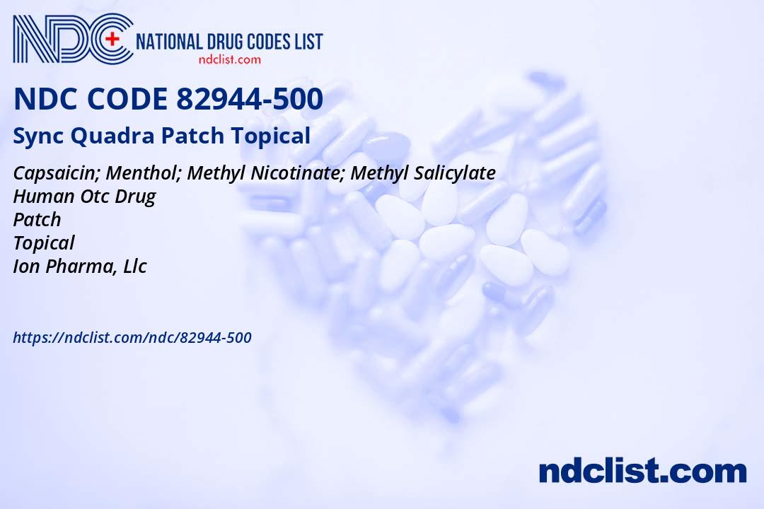 Sync Quadra Patch NDC 82944-500