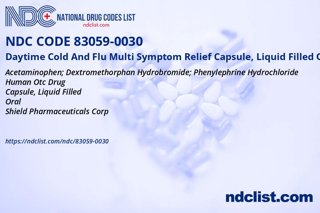 Daytime Cold And Flu Multi Symptom Relief- NDC83059-0030