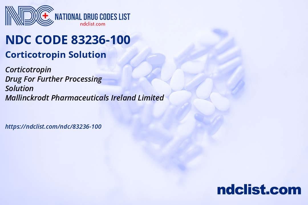 Corticotropin Solution- NDC83236-100