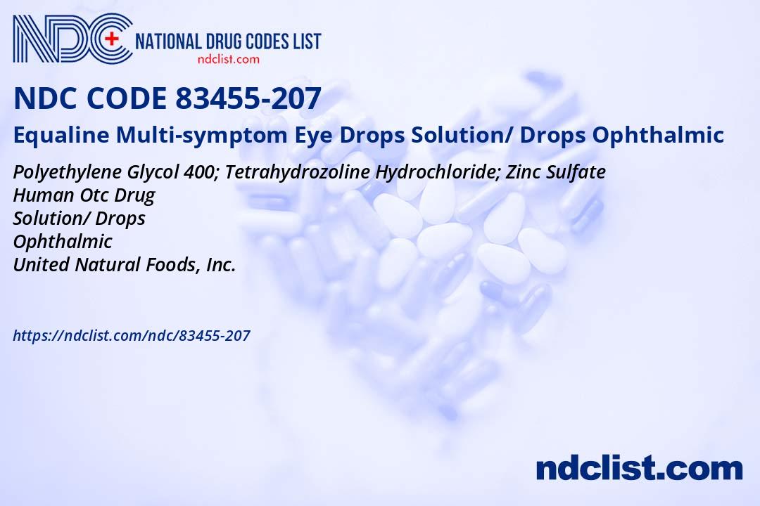 Equaline Multi-symptom Eye Drops- NDC83455-207