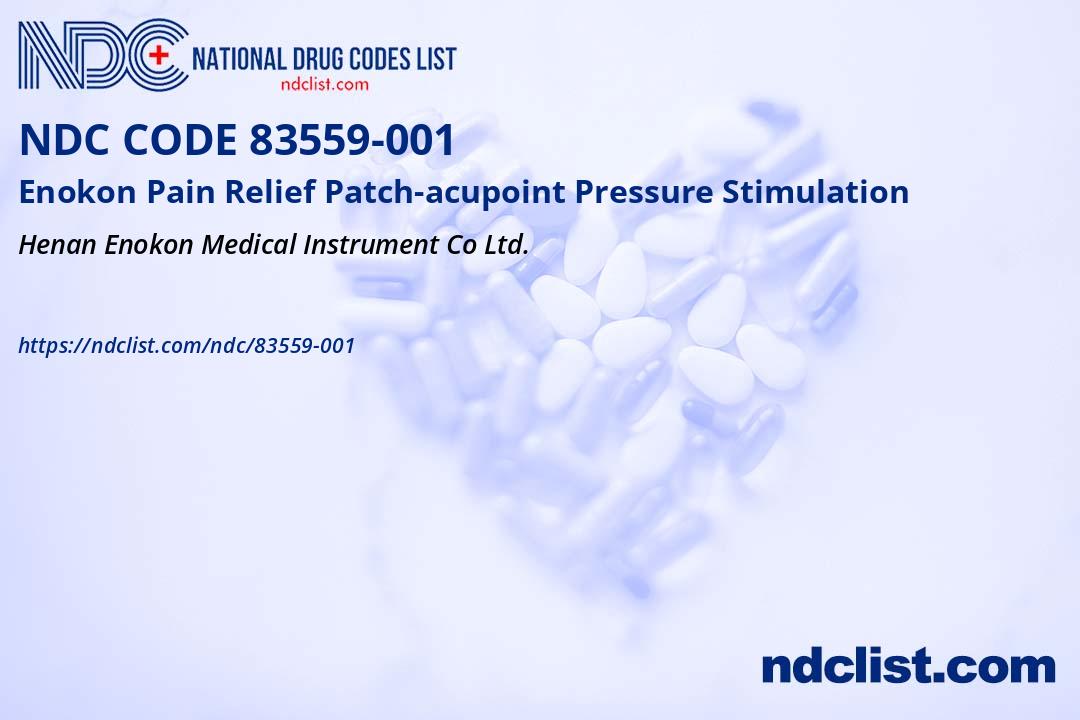 Enokon Pain Relief Patch-acupoint Pressure NDC 83559-001