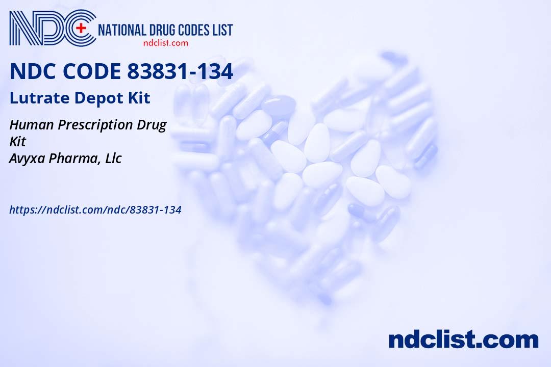 Lutrate Depot Kit- NDC83831-134