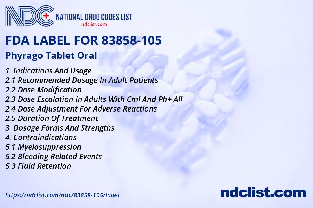 FDA Label for Phyrago Tablet Oral - Indications, Usage & Precautions