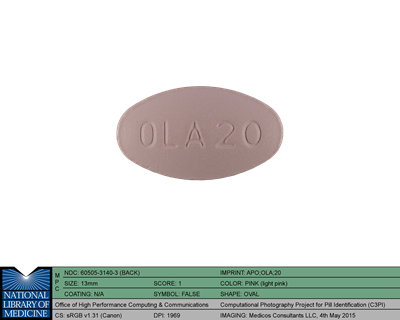 Pill Identifier Olanzapine - Size, Shape, Imprints and Color