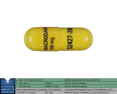 Pill Identifier Nitrofurantoin Macrocrystals - Size, Shape, Imprints ...