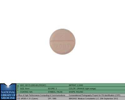 Pill Identifier Hydrochlorothiazide - Size, Shape, Imprints and Color