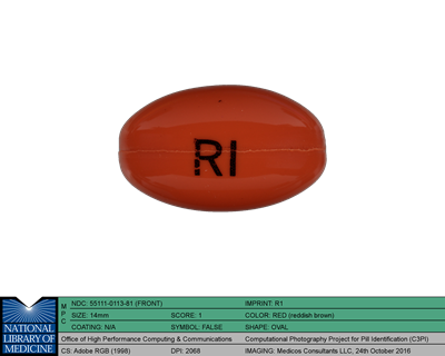 Pill Identification Images of Zenatane - Size, Shape, Imprints and Color