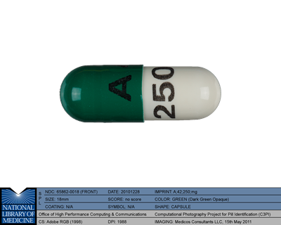 Pill Identifier Cephalexin - Size, Shape, Imprints and Color