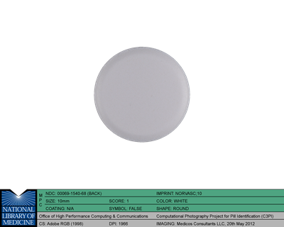 Pill Identifier Norvasc - Size, Shape, Imprints and Color
