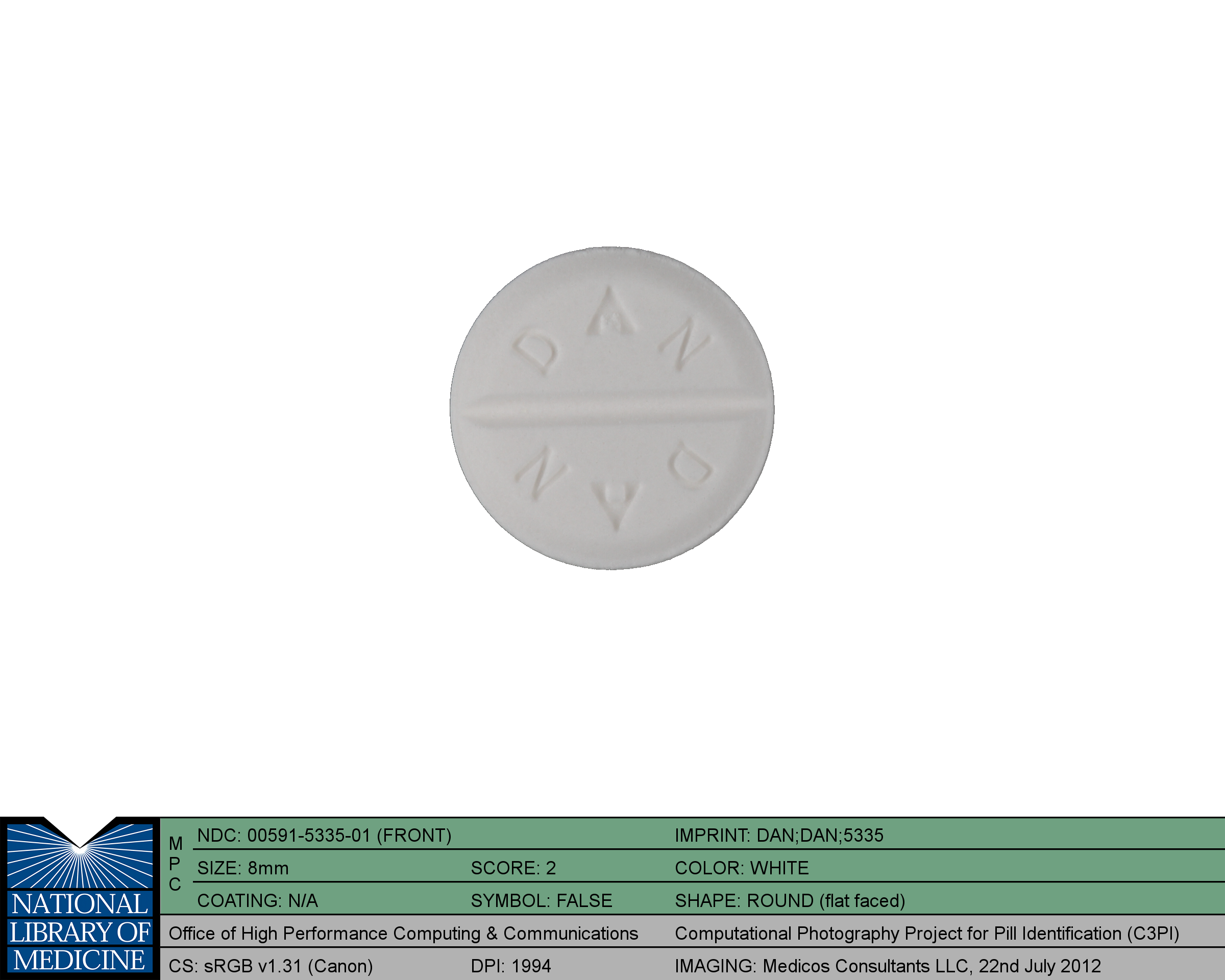 Pill Identifier Trihexyphenidyl Hydrochloride - Size, Shape, Imprints ...