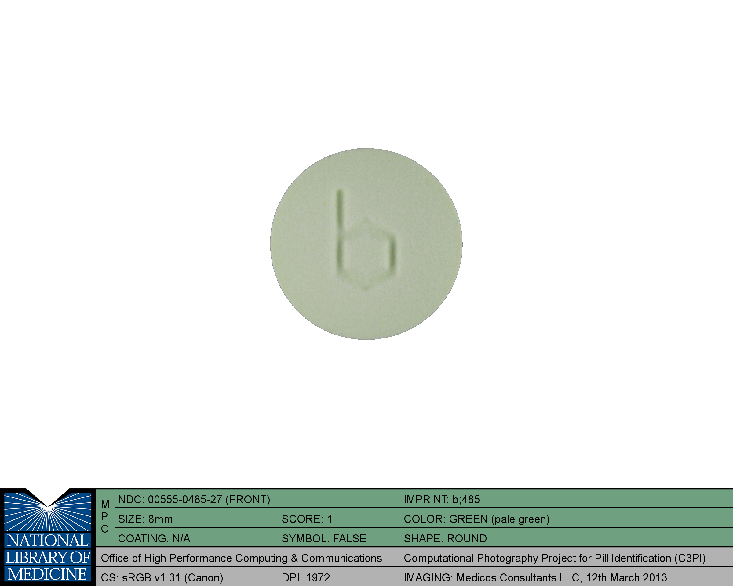 Pill Identifier Leucovorin Calcium - Size, Shape, Imprints and Color