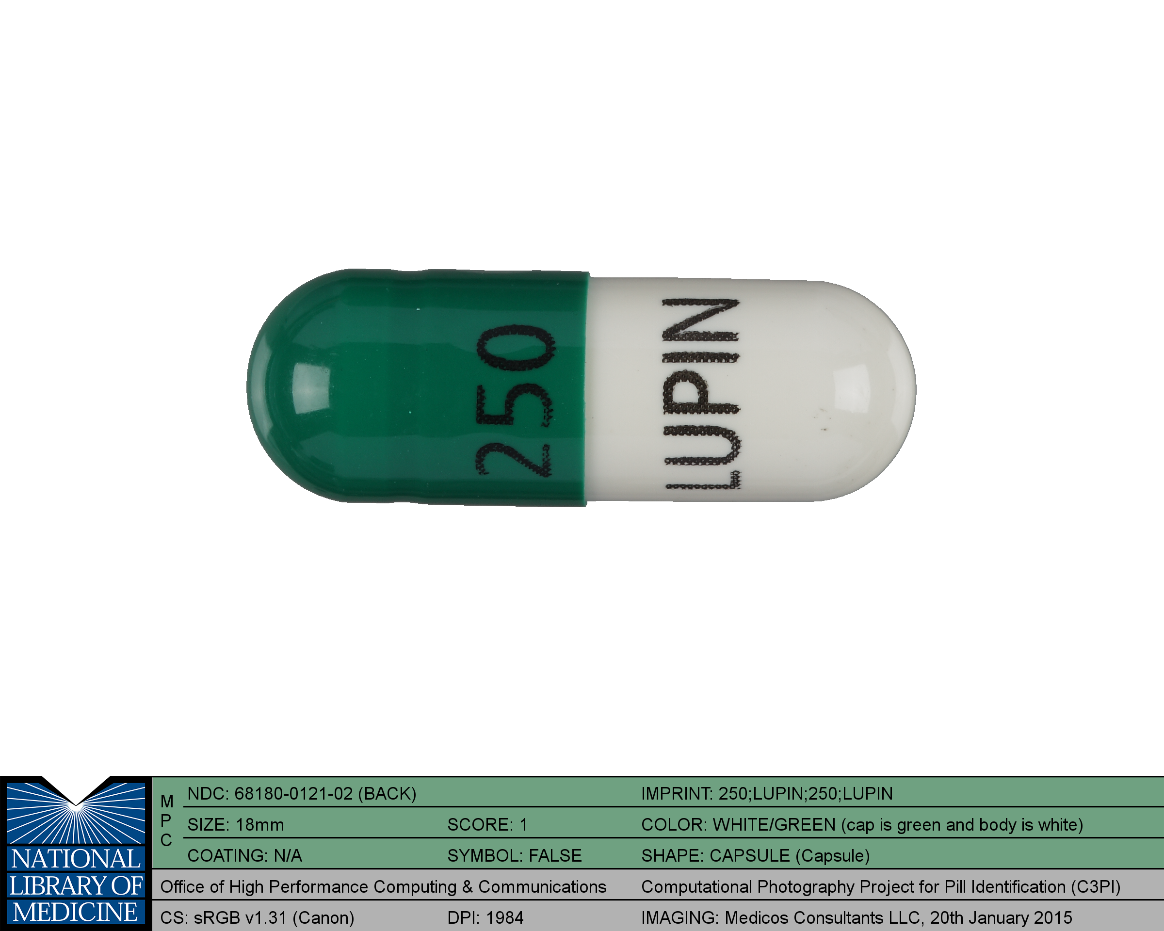 Pill Identifier Cephalexin - Size, Shape, Imprints and Color