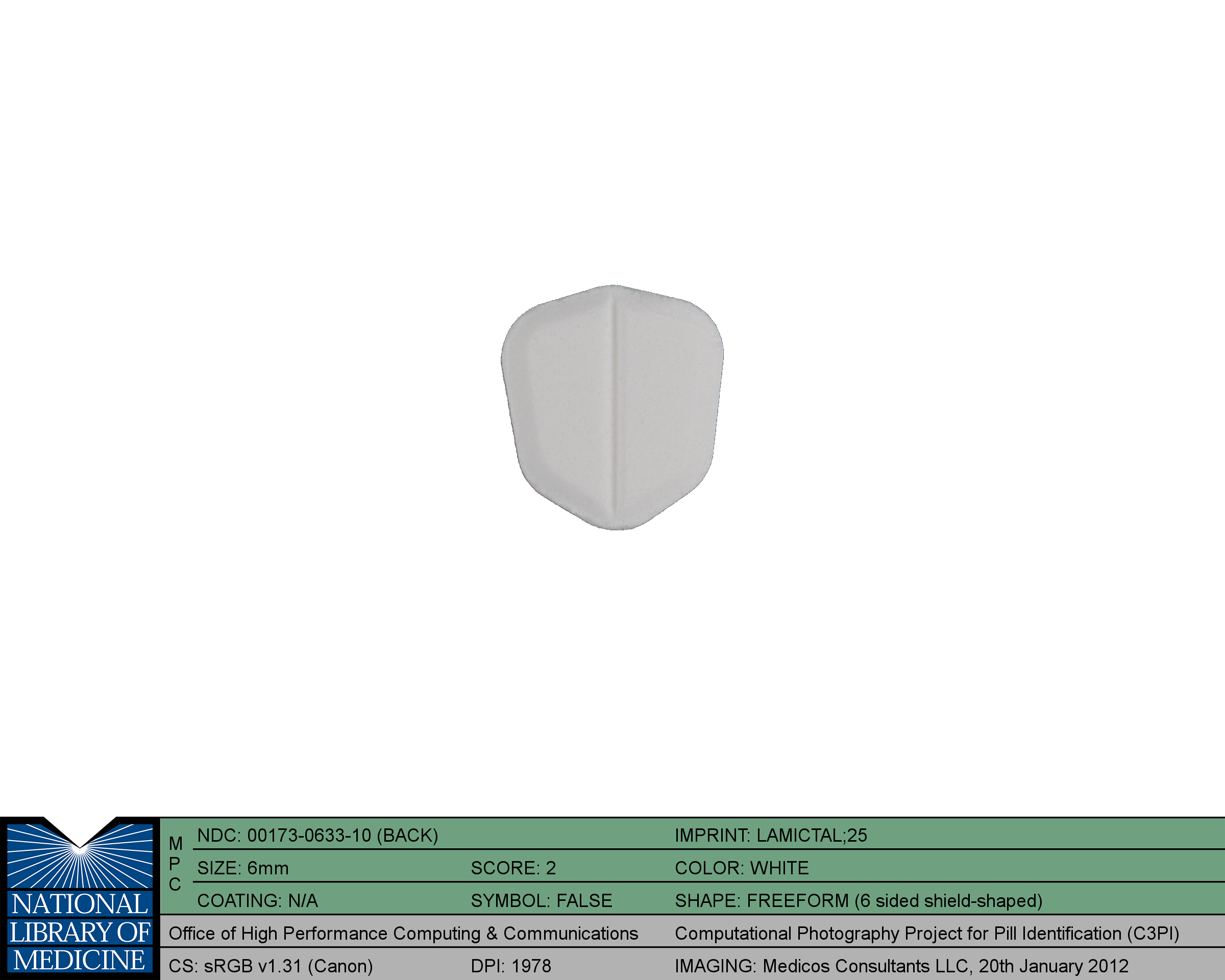Pill Identifier Lamictal - Size, Shape, Imprints and Color