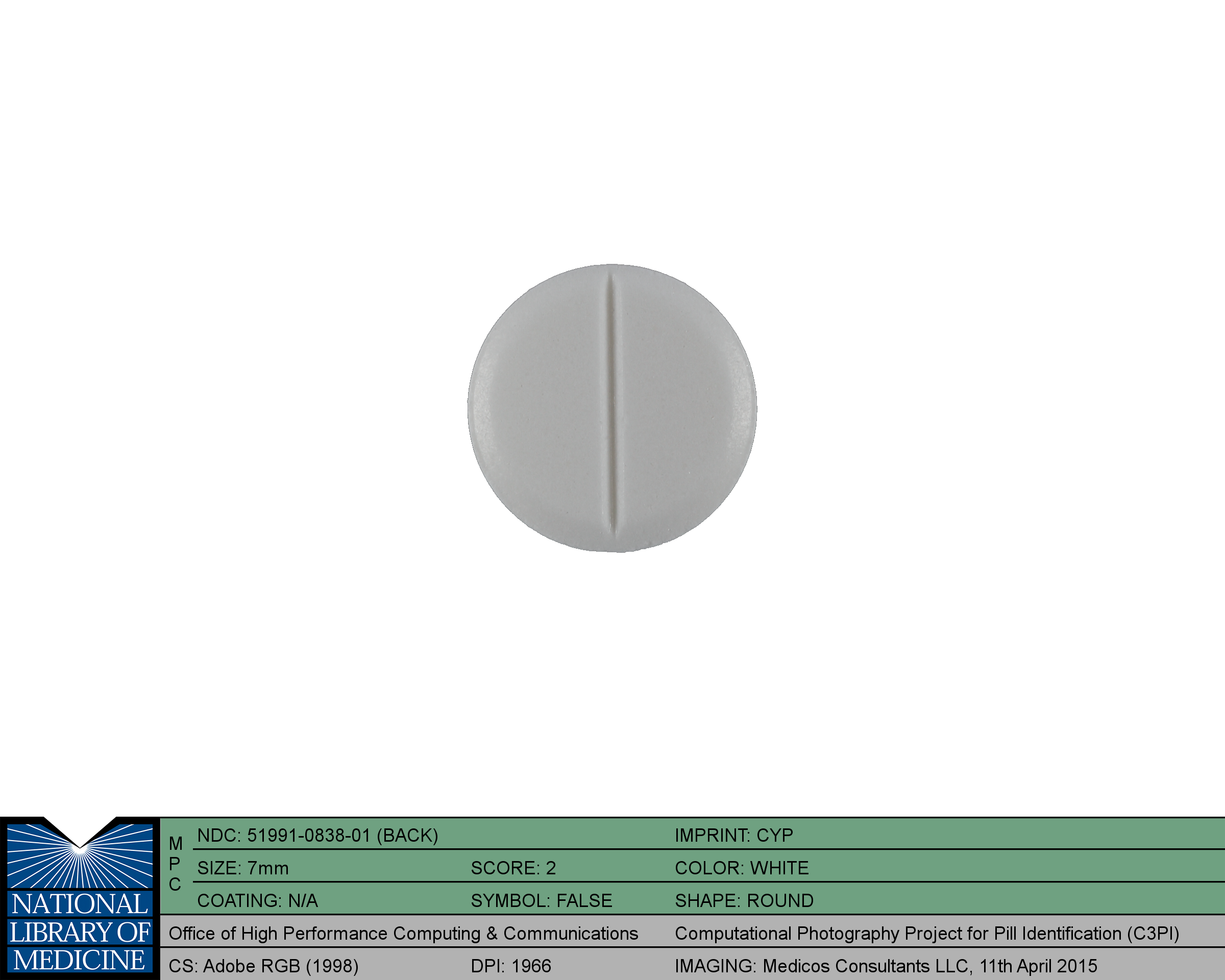 Pill Identifier Cyproheptadine Hydrochloride - Size, Shape, Imprints ...
