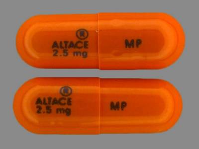 Pill Identifier Altace - Size, Shape, Imprints and Color