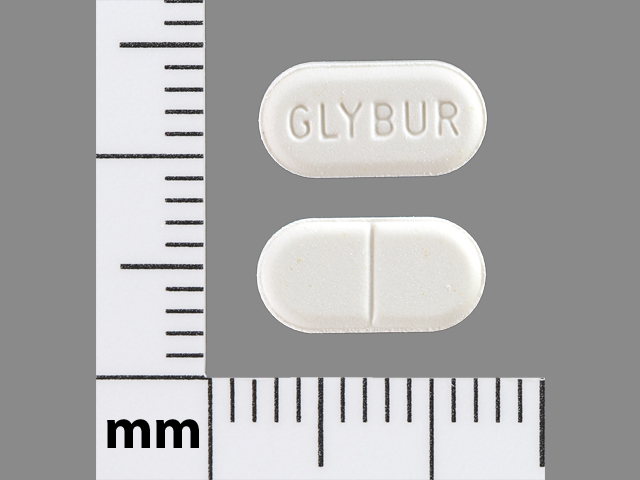 Pill Identifier Glyburide - Size, Shape, Imprints and Color