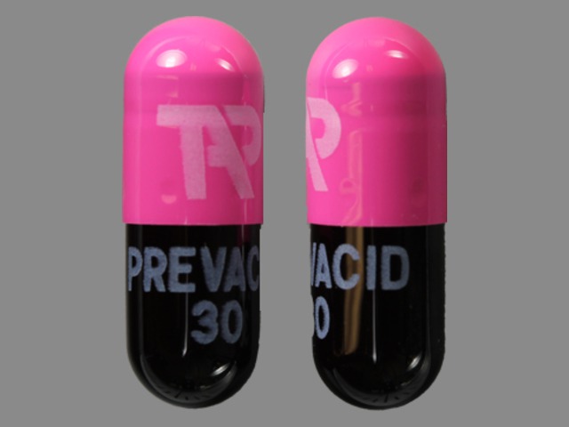 Pill Identifier Prevacid - Size, Shape, Imprints and Color
