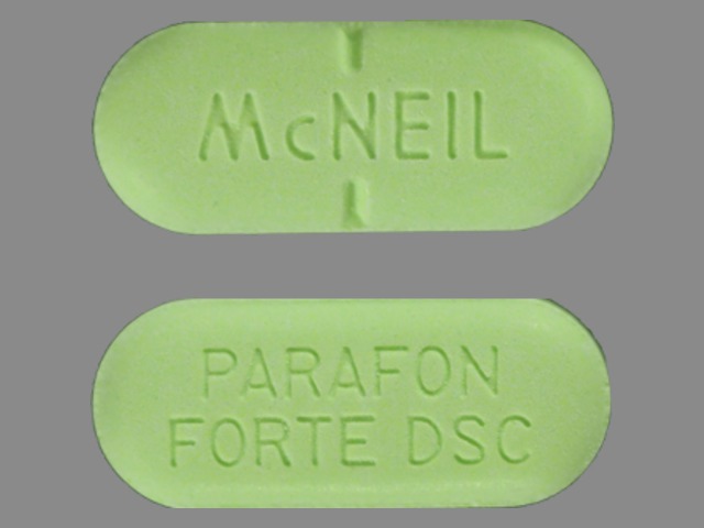 Pill Identifier Parafon Forte Dsc - NDC 50458-625