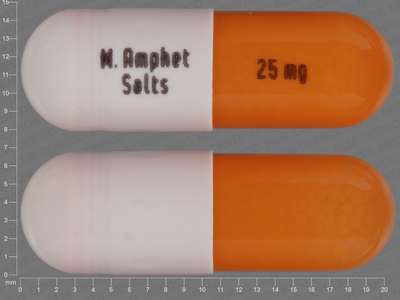 Pill Identifier Dextroamphetamine Saccharate, Amphetamine Aspartate ...