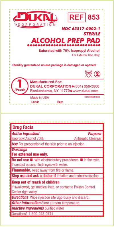 Product Images Dukal Sterile Alcohol Prep Pad Photos - Packaging ...