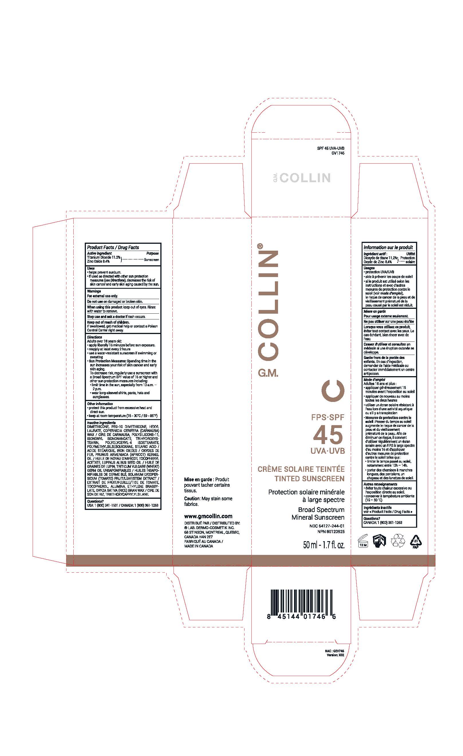 Product Images G.m. Collin Fps-spf 45 Uva-uvb Tinted Sunscreen Photos ...
