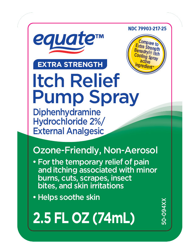 Itch Relief Spray- FDA Label NDC79903-217