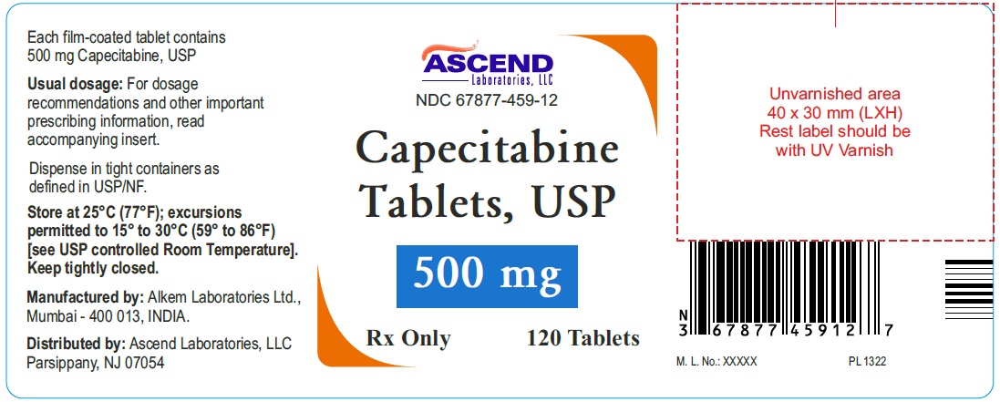NDC 67877-458 Capecitabine Capecitabine