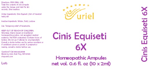 NDC 48951-3255 Cinis Equiseti Liquid Oral