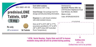 FDA Label for Prednisolone Tablet Oral - Indications, Usage & Precautions
