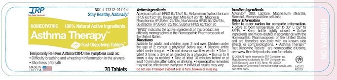 Asthma Therapy- Images NDC17312-017